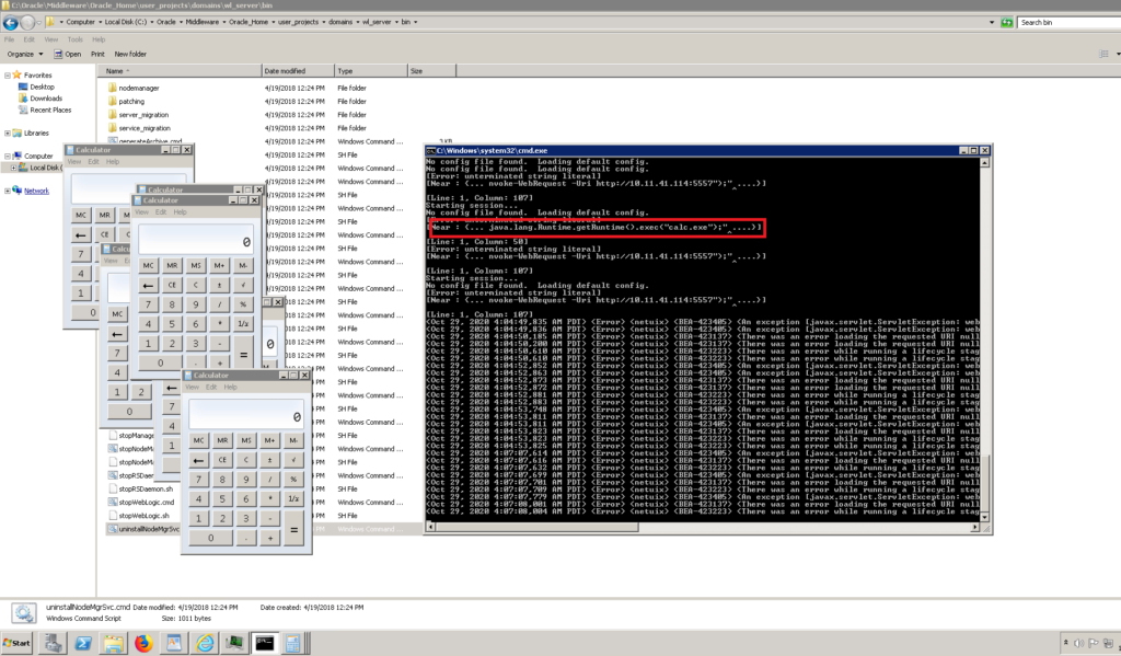 Oracle Weblogic Server Remote Code Execution Vulnerability Cve 2020 14882 Qualys Threatprotect 2553