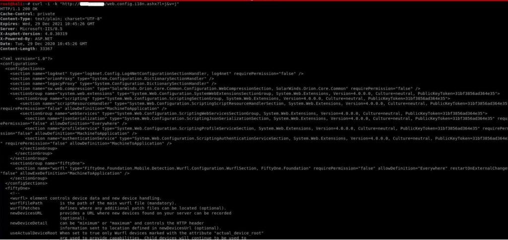 Supernova Solarwinds Orion Api Authentication Bypass Vulnerability
